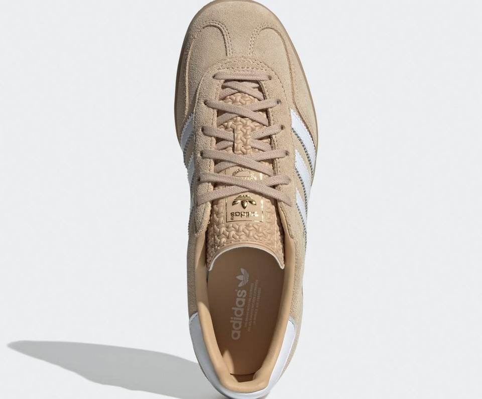 Adidas originals Women's GAZELLE INDOOR Sneakers IH5482 Magic Beige | eBay