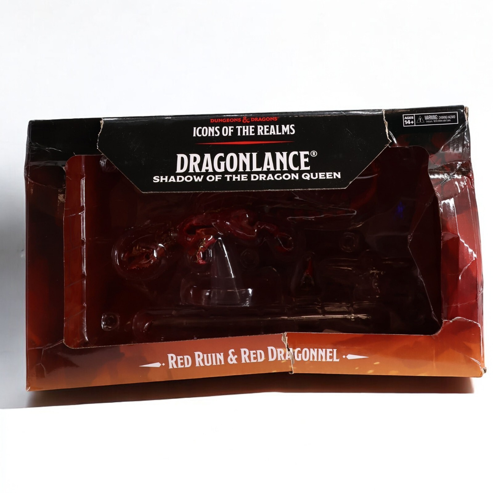 WizKids D&D Icons of The Realms Dragonlance - Red Ruin & Red Dragonnel ...