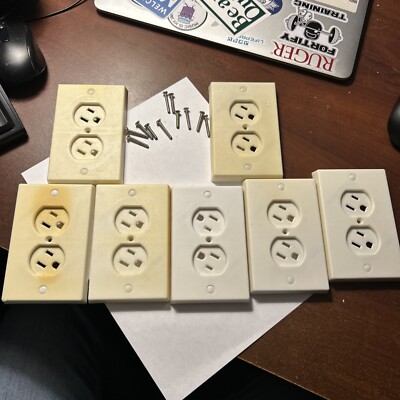 7 Self Closing Outlet Covers Sliding Outlet Covers | eBay
