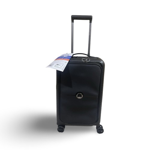 Delsey Paris Turenne Hardside Soft Pocket Carry-on Spinner– Black ...