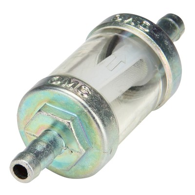 Benzin Kraftstofffilter alu Schauglas 6mm OMG für Zündapp Hercules Puch ...