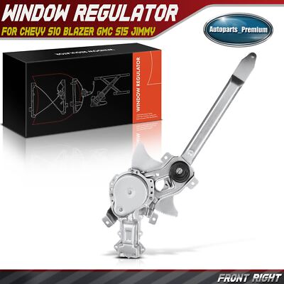Power Window Regulator with Motor for Chevy S10 Blazer GMC S15 Jimmy ...