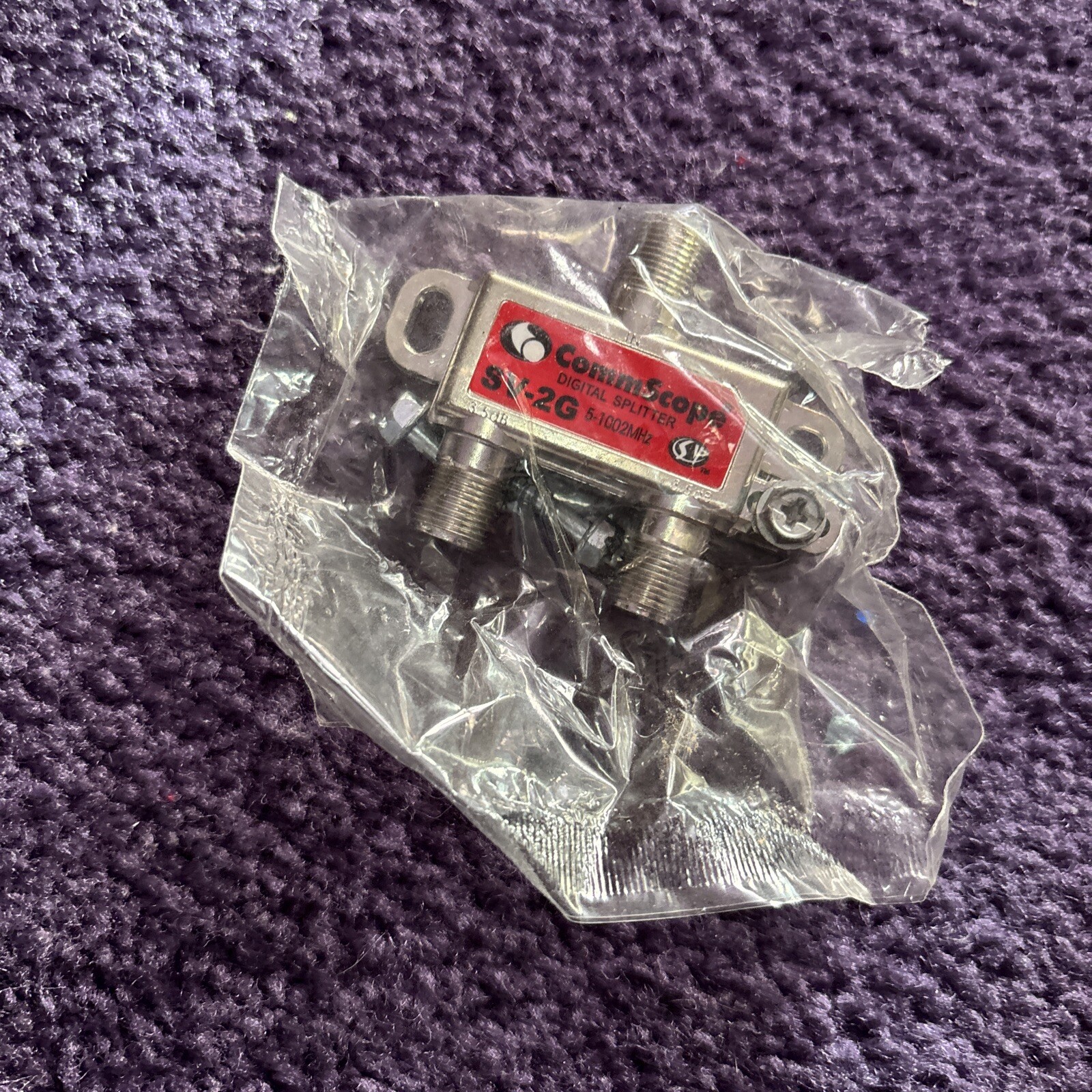 CommScope SV-2G 2-way Digital Cable Coaxial Splitter 5-1000mhz Comcast ...