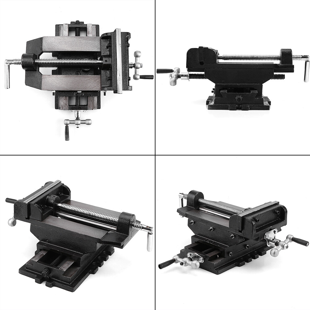 6" Heavy Duty Table Bench Vice Workbench Anvil Swivel Base Grip Clamp ...