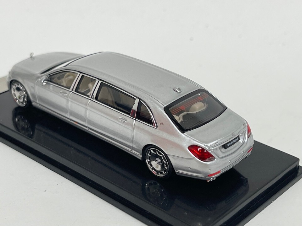 1/64 Stance Hunter Maybach 62 Mercedes Benz Long Body Silver Lim. 999 ...