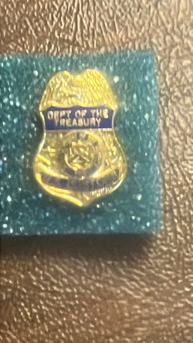 vintage obsolete U S Customs Service Treasury Department Tie Tac pin ...