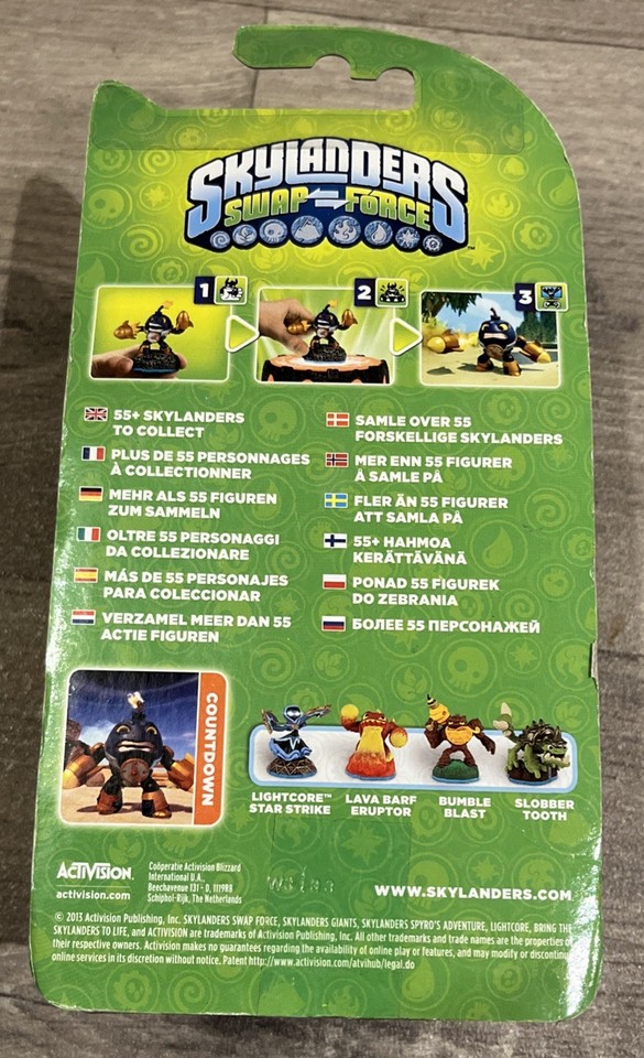 Countdown Skylanders Swap Force Figure | eBay UK