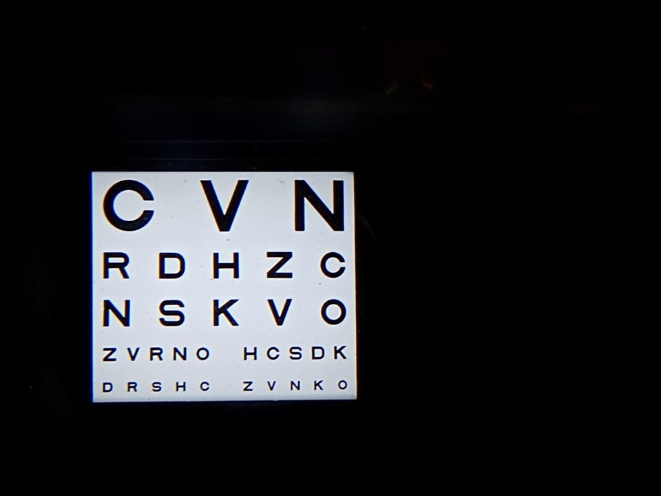 Stereo Optical Optec 2300 Armed Forces Vision Tester & Power Supply ...