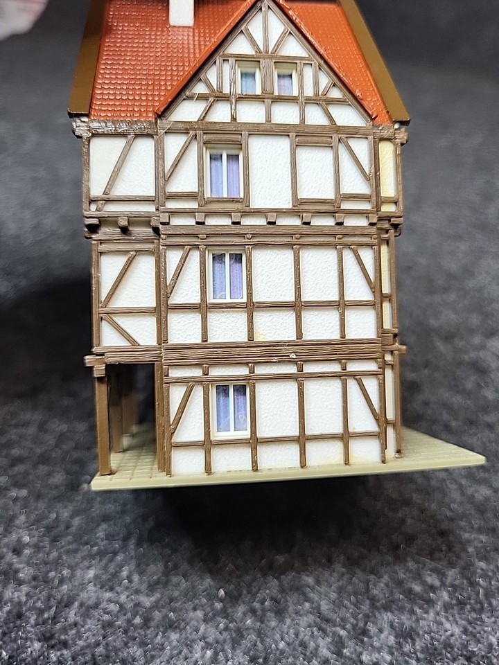 N SCALE VOLLMER #19521 3-STORY EUROPEAN - German Town House w/ Shop | eBay
