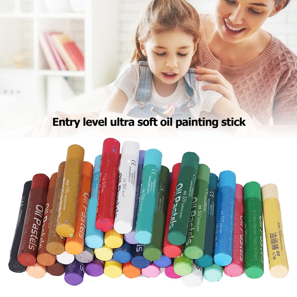 36 Colors Oil Pastels Set Washable Soft Heavy Color Oil Pastels Set For ...