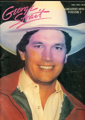 George Strait Greatest Hits Volume 2 sheet music songbook The Chair, Ex ...
