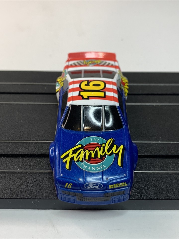 LIFE LIKE #16 FORD TED MUSGRAVE FAMILY CHANNEL HO SLOT CAR BODY | eBay