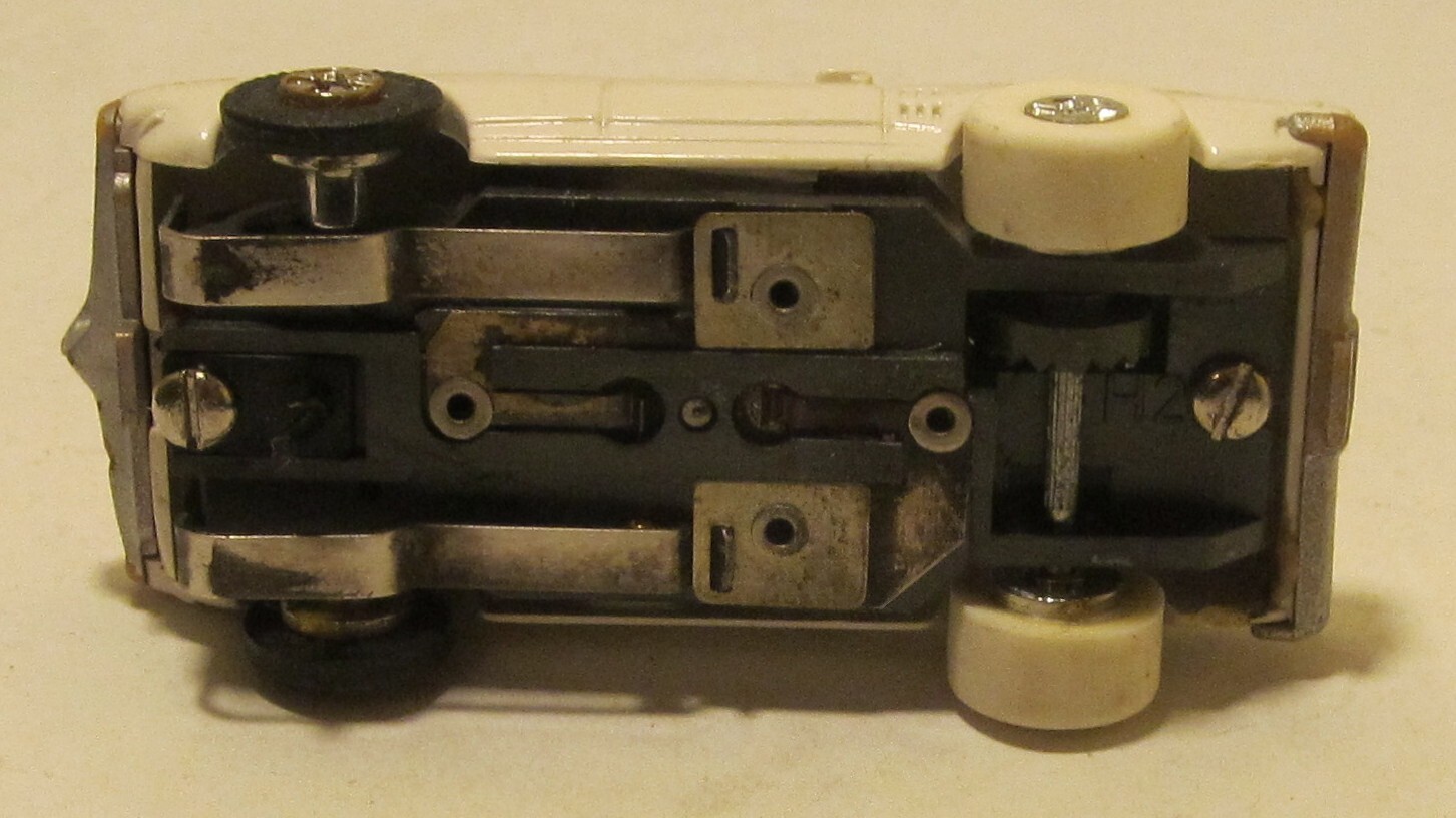 Aurora Tuff Ones Firebird Snow White with Red #7 Slot Car #1478, Silver ...