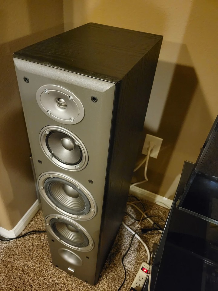 Pair JBL Northridge E Series E80 3-Way 4 Driver 6" Floor Standing Speakers | eBay