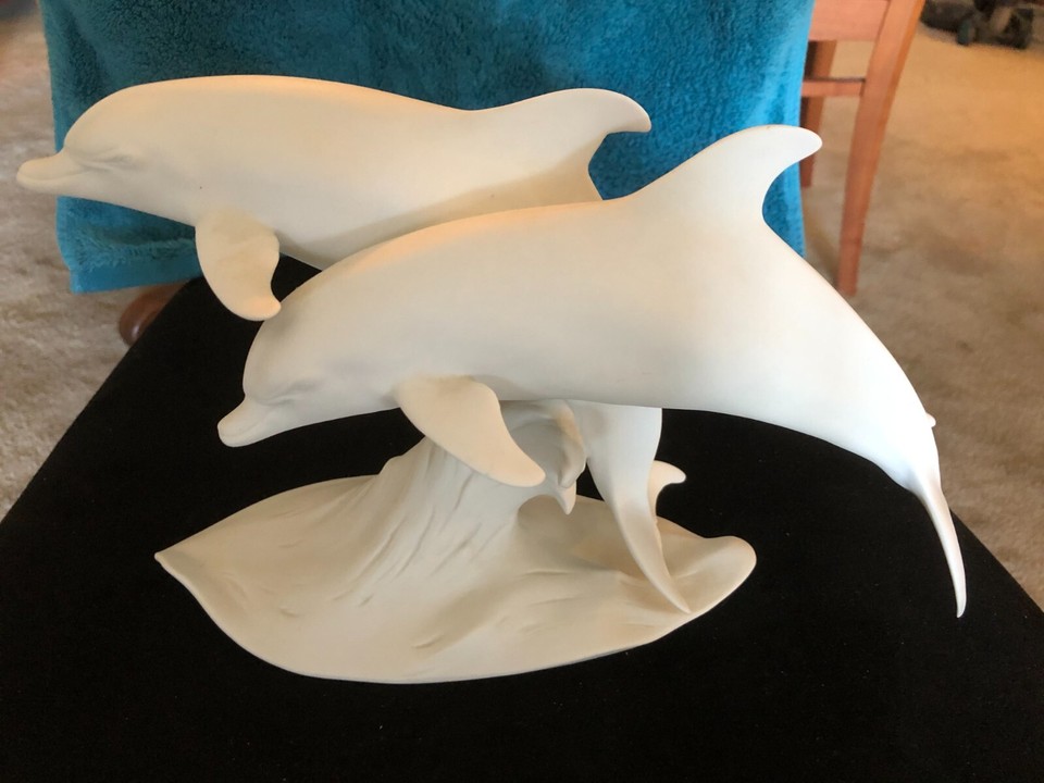 Kaiser "Dolphin" Figurine #509 White Bisque signed W. Gawantka | eBay