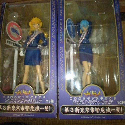 [USED] EVANGELION 3rd New Tokyo City Police Close call Figure Asuka ...