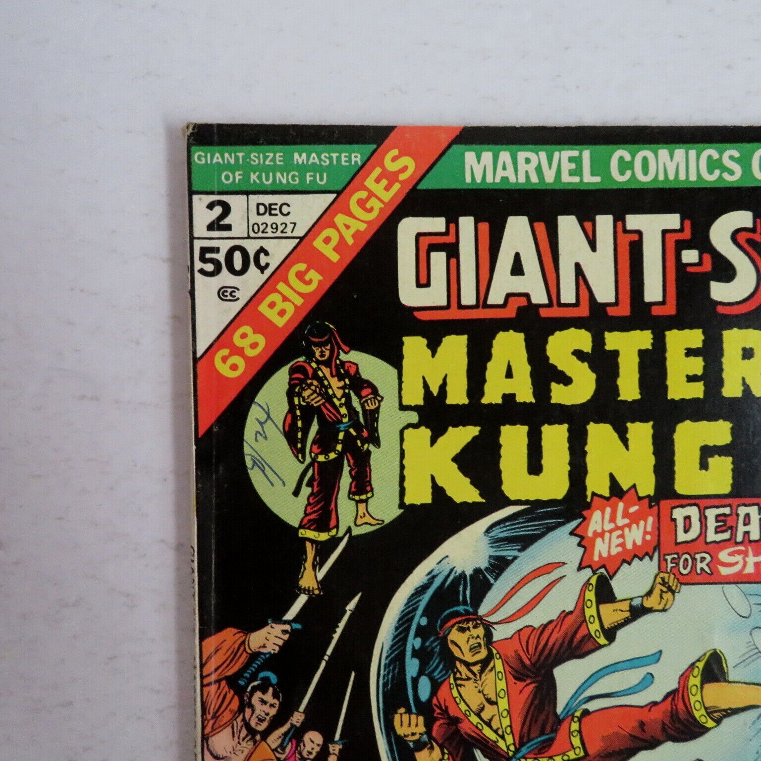 Giant Size Master of Kung Fu 2 (1974) Fu Manchu Marvel IJ | eBay