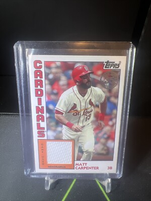 2019 Topps - 1984 Topps Baseball Relics Series 2 #84R-MC Matt Carpenter ...