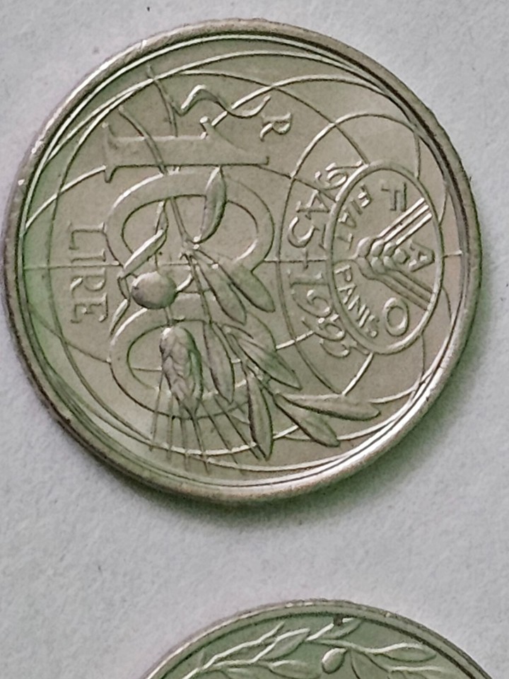 17 Repvbblica Italiana 100 Lire Italy FAO 1945-95, 1993 R-1998 R Coin ...