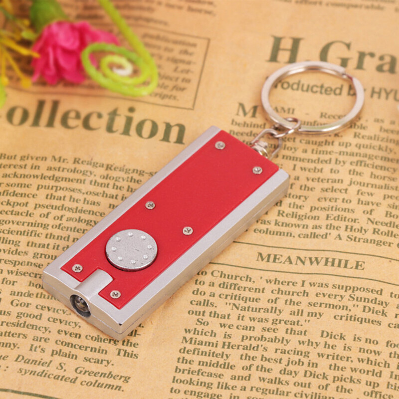 LED Keyring Torch Ultrabright Mini Pocket Keychain Flashlight Key Fob ...