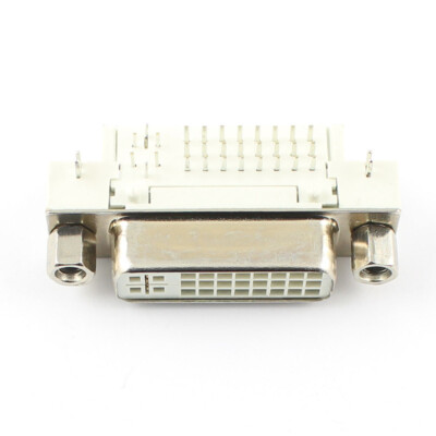 2Pcs DVI 24+5 Female Right Angle Solder Type Jack Connector Adapter | eBay