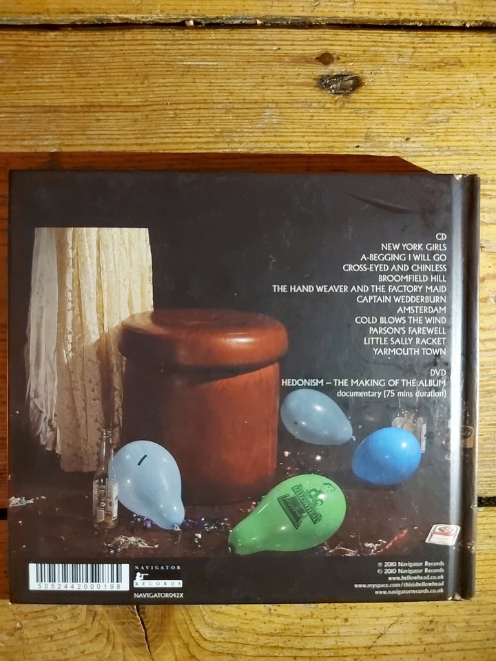 Hedonism by Bellowhead (CD + DVD 2010) British Folk 5052442000198 | eBay