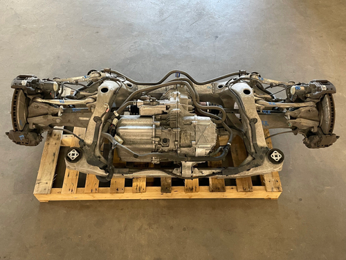 2016-2020 Tesla Model X AWD 90D Rear Drivetrain Cradle Assembly W ...