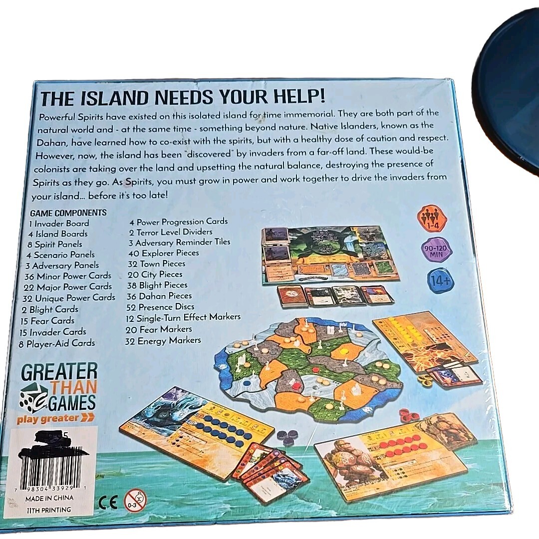 Greater Than Games Spirit Island Core Board Game - SISL:CORE