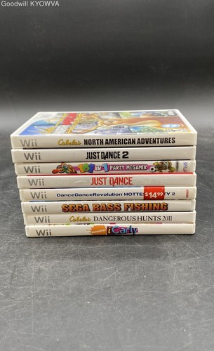 Ubisoft Konami Sega Atlus Activision White Party Bundle Nintendo Wii ...