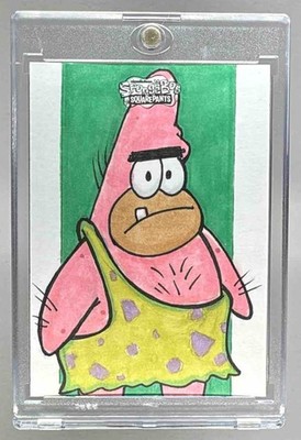 JOHN ANTHONY RODRIGUEZ 2025 Topps Chrome Spongebob CAVEMAN PATRICK ...