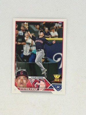 2023 Topps #116 Steven Kwan Card Cleveland Guardians | eBay