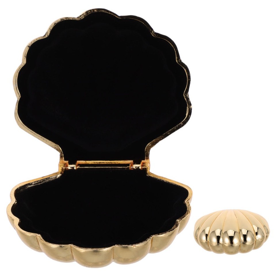 Trinket Box: Shell Jewelry Box - Trinkets Storage Case - Jewelry ...
