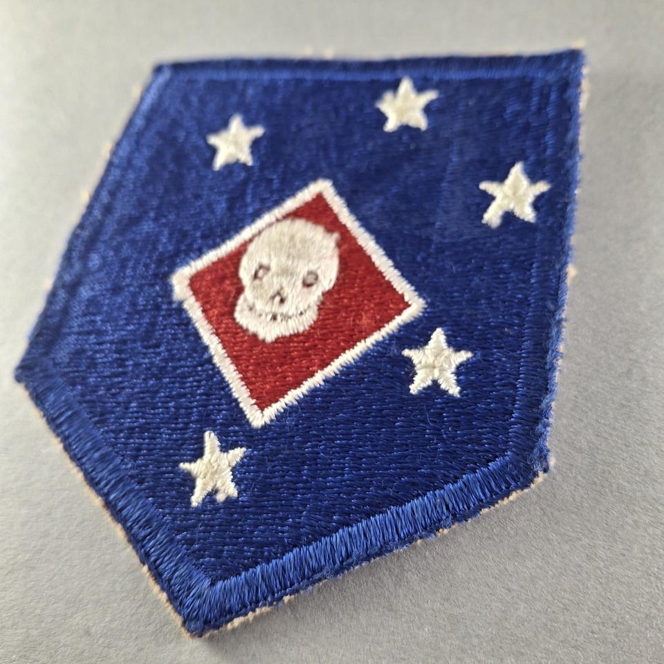 Original WW2 U.S. MARINE U.S.M.C. Cut-Edge Embroidered RAIDERS Patch ...