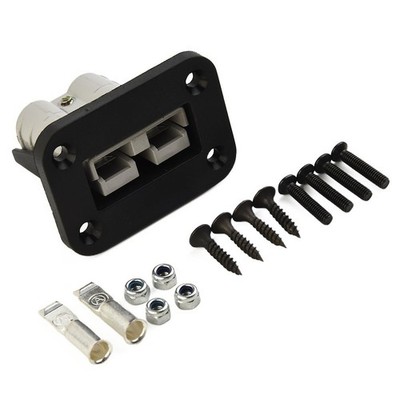 Car Accessories Socket Panel Adapter Mounting Bracket Plastic 1PC 50Amp ...