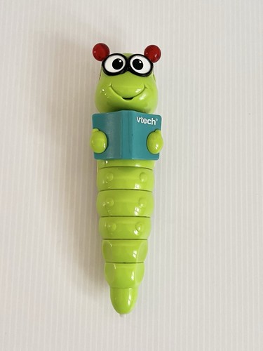 VTech Bugsby Bugsy Worm Reading System Pen + Cartridge Space Adventure ...
