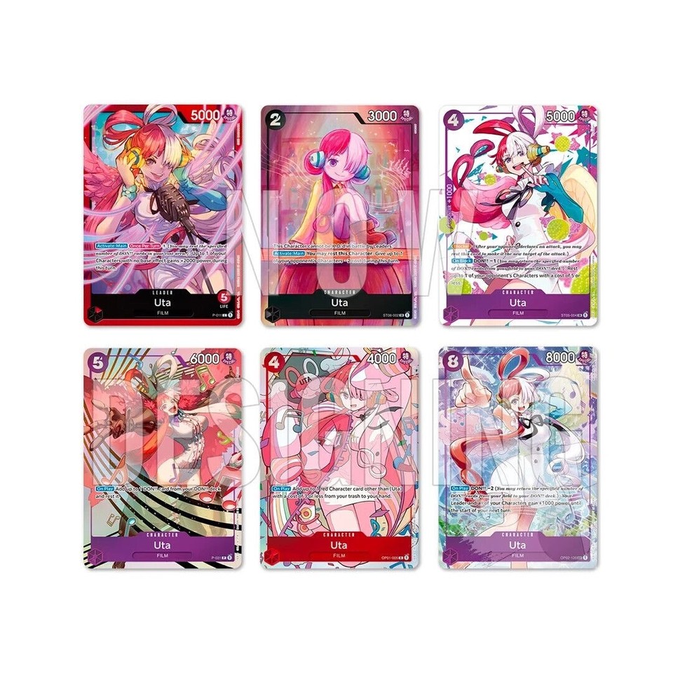 One Piece Box Uta Collection ENG English Sealed Promo Special Bandai ...