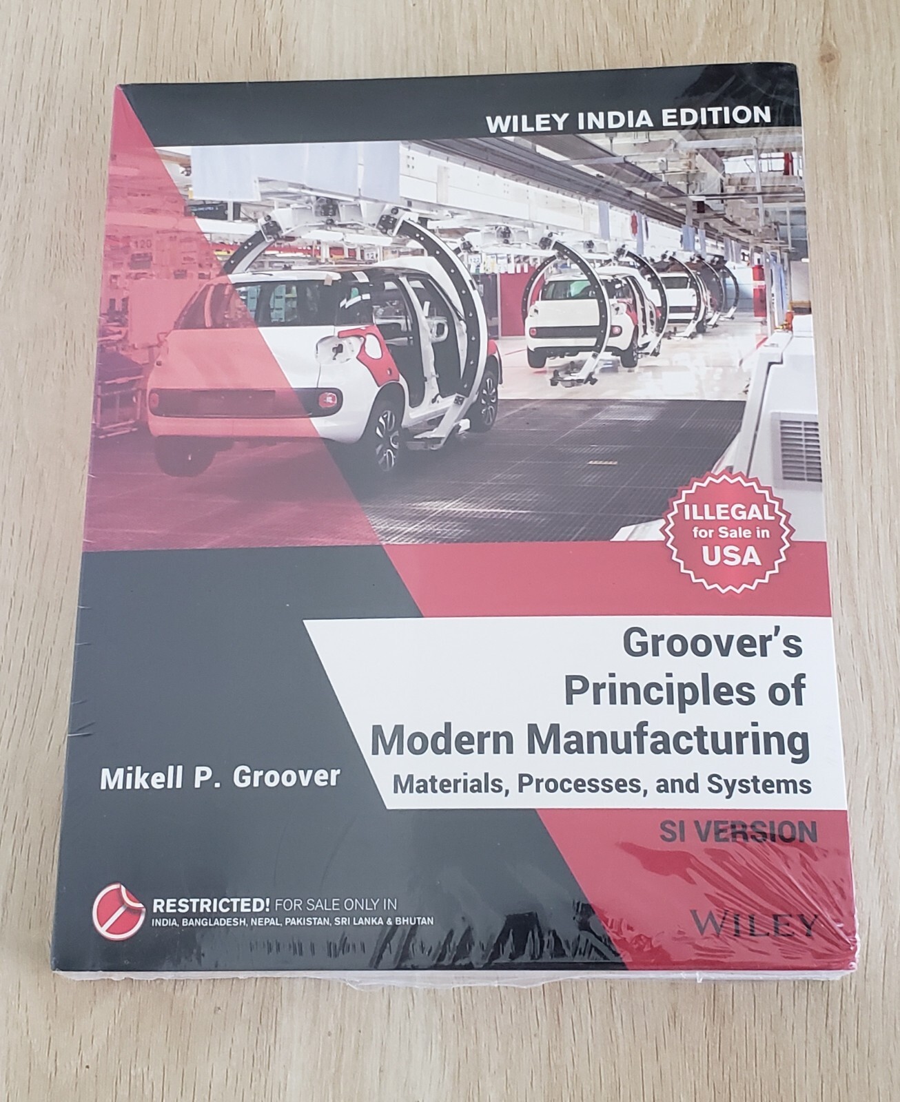 GROOVER'S PRINCIPLES OF MODERN MANUFACTURING By Mikell P. Groover ...