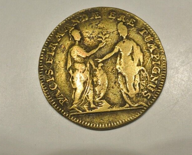 KING LOUIS XV rare coin historique jeton paix | eBay