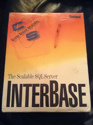 Borland InterBase v 4.2 SQL Server retail sealed | eBay