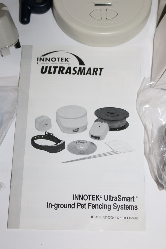 Innotek Ultra Smart in-ground pet dog fencing & remote training system ...