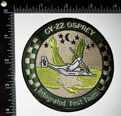 USMC US Marine Corps CV-22 Osprey Integrated Test Team Patch | eBay