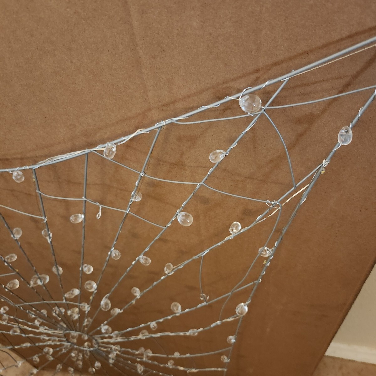 Crystal Spider Web Chandelier Spider Pendant Lamp With 85 Crystals