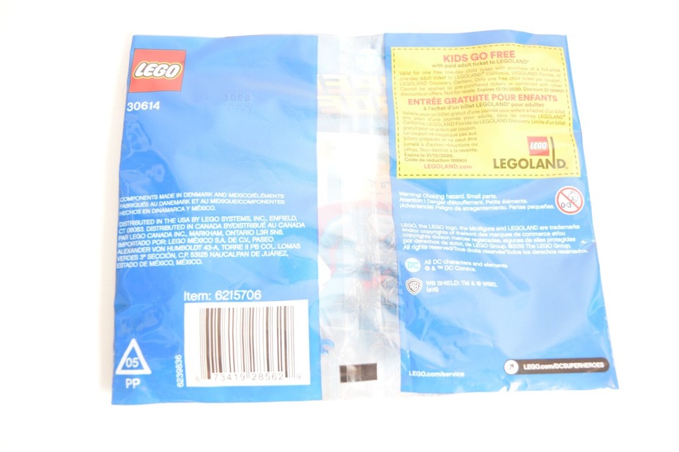 LEGO 30614 DC Comics Lex Luthor w Superman Armor Polybag 2018 4pc CC5 ...