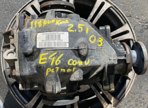 BMW E46 325CI 2003 REAR DIFFERENTIAL 2.5 M54 AUTO RATIO 3.46 1428343 ...