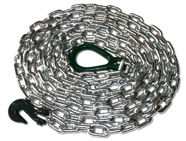 NEW Recovery Chain / 3/8" x 16' / G43 Grade / 16,200 lb BS / 8030099 | eBay
