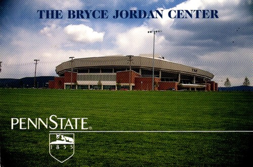Bryce Jordan Center Penn State university Pennsylvania postcard | eBay