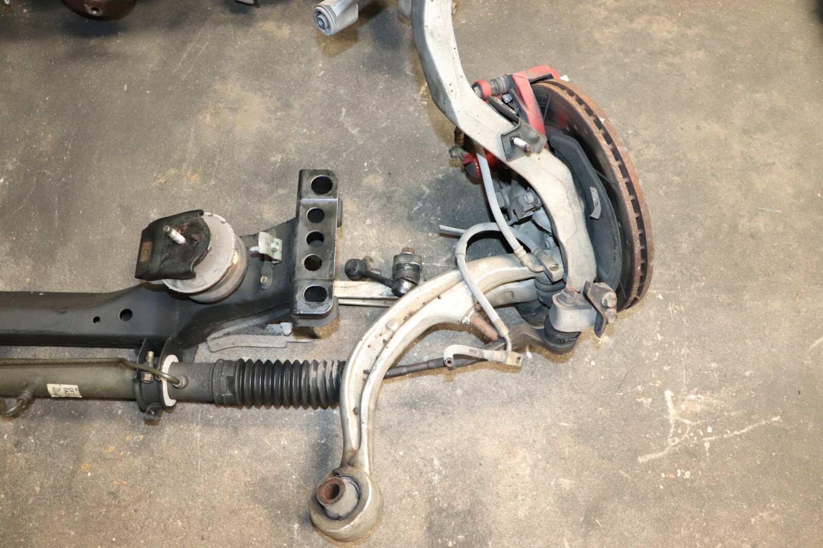 2006 Nissan 350Z Front Rear RWD M/T Differential Brakes Axles Subframe ...