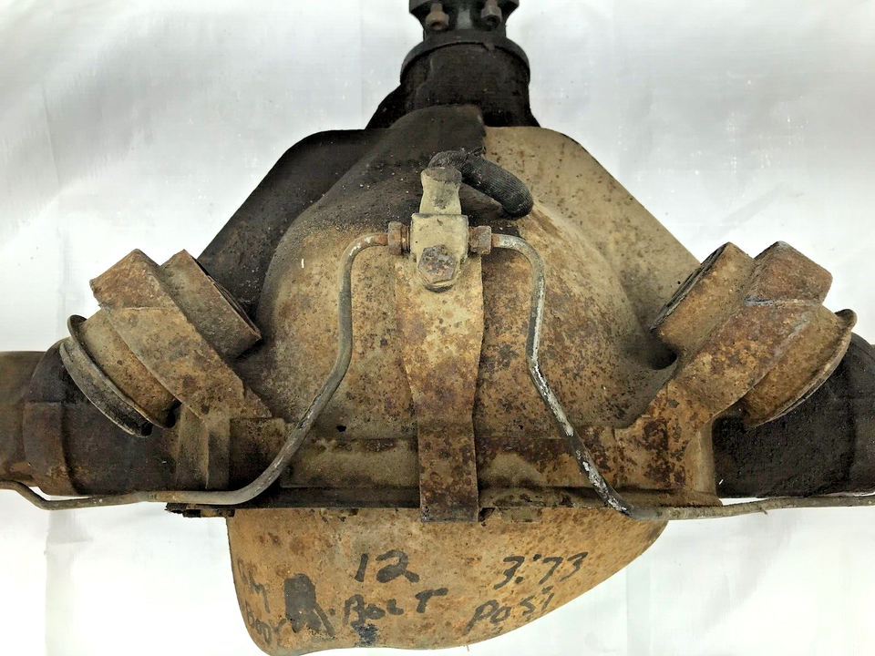 1968-1972 Chevelle 12 bolt Posi Rear End Positraction 3:73 Gears El ...