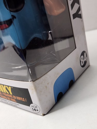 Funko Pop! Games Pac-Man 84 Inky Blue Ghost Vinyl Figure ~ DAMAGED ...
