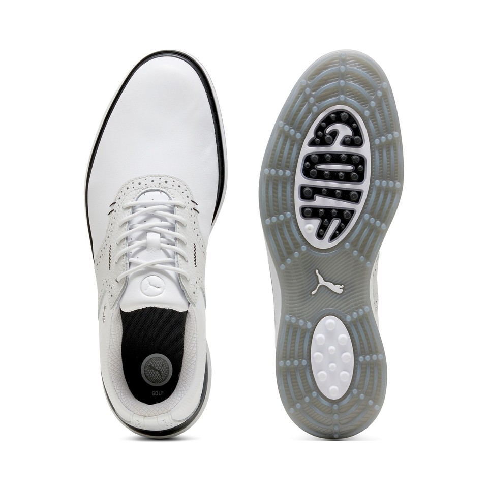 New Puma Golf Avant Shoes Puma White-Ash Gray-Puma Black 8 Medium (SS25 ...